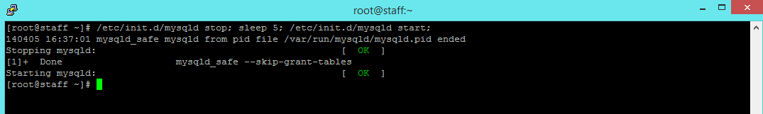  How To Reset MYSQL Root Password On Linux Prompt Web Hosting